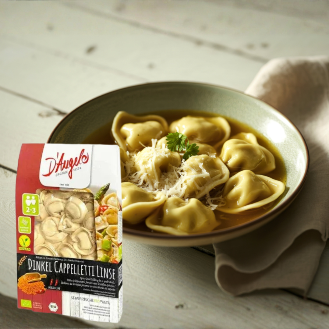 Cappelletti ripieni di lenticchie - D'Angelo – Coccole di Gusto